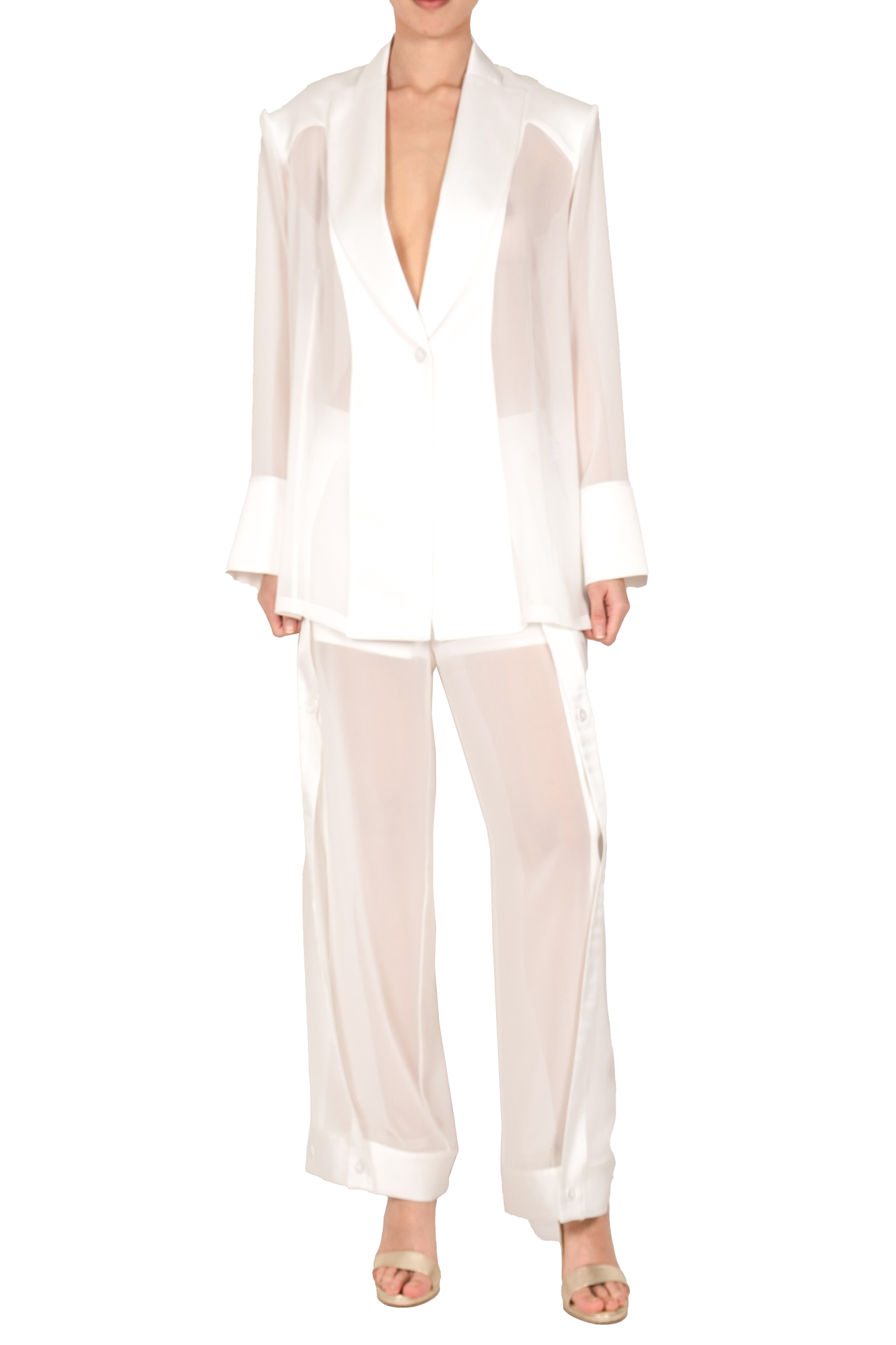 TRANSPARENT JACKET - Babylon Style